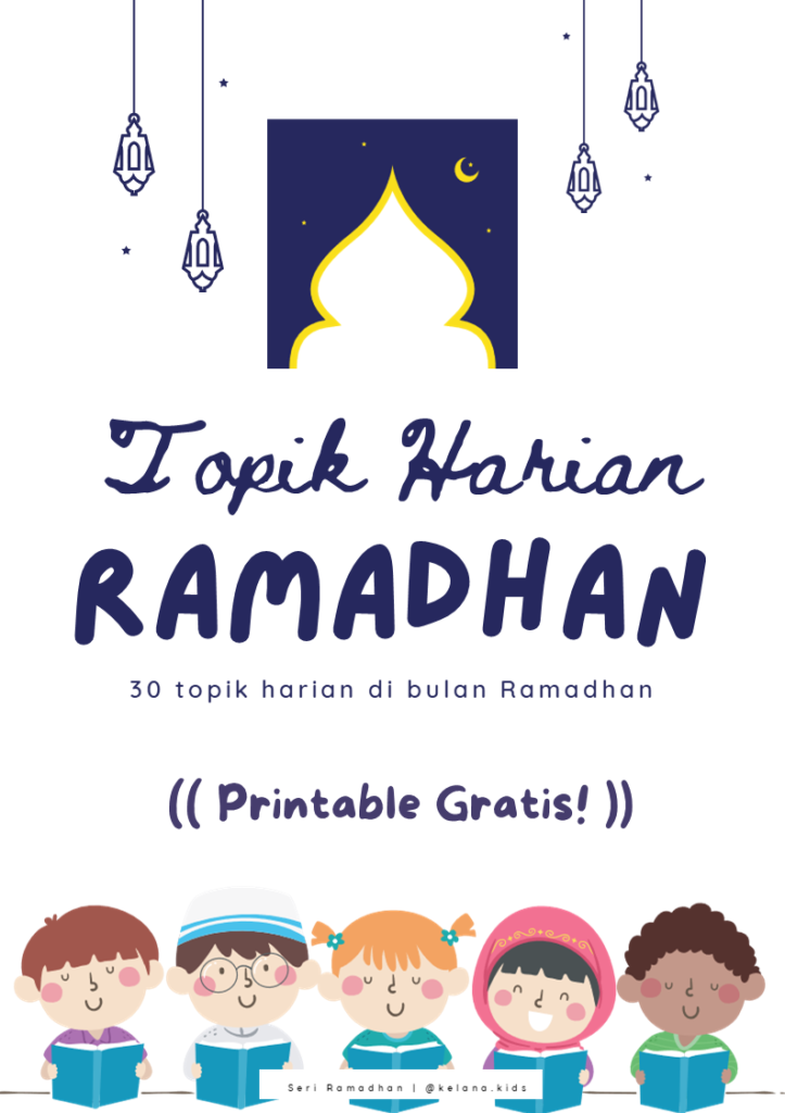 30 Topik Ramadhan Planner Anak [ Download Printable Gratis ]