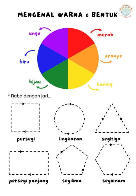 [ Printable Lembar Kerja Anak ] Toddler Worksheet 5 Tahun+ Vol 03