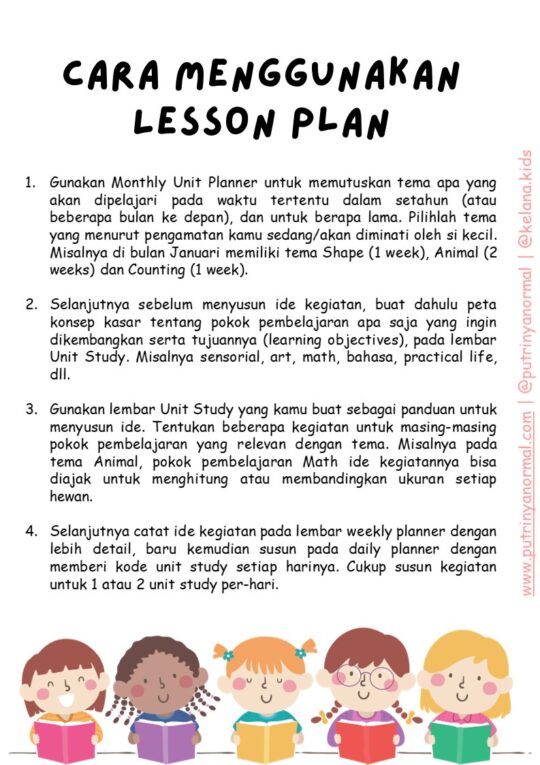 [ Printable Gratis ] Free Lesson Plan Template Download