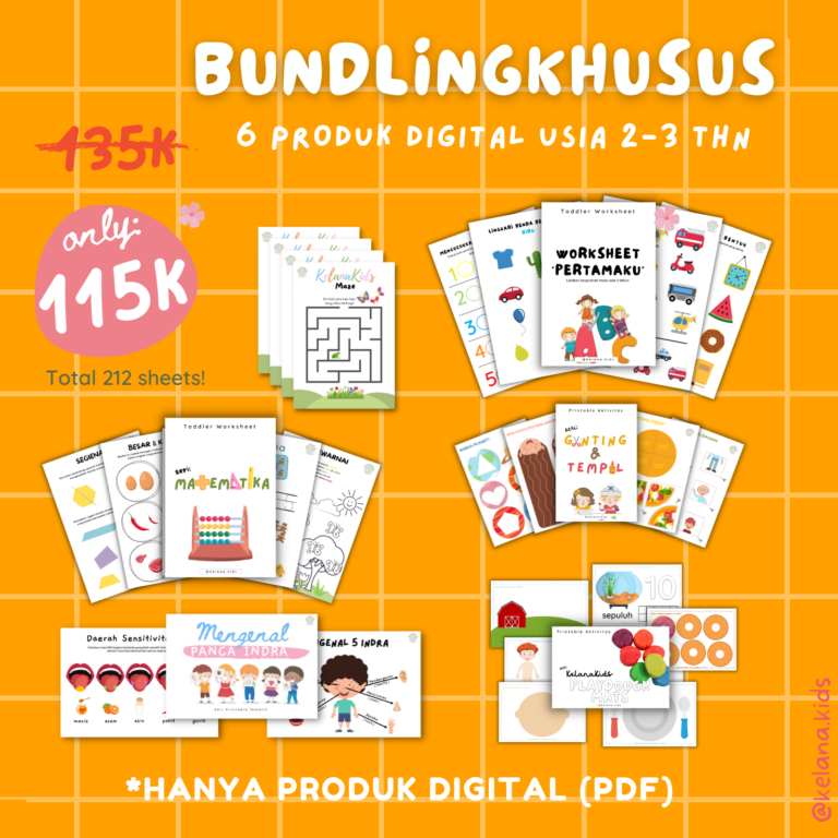 Rekomendasi dan Contoh Materi Pelajaran Untuk Anak TK