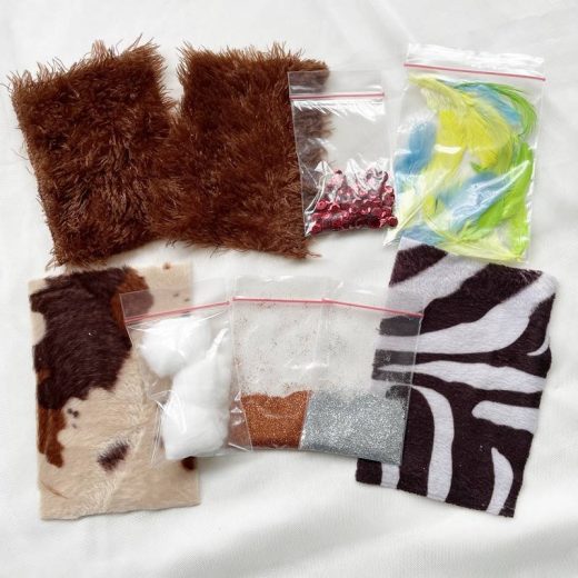Texture Sensory Play Activity Set Mainan Edukasi Sensorik Anak Menempel ...